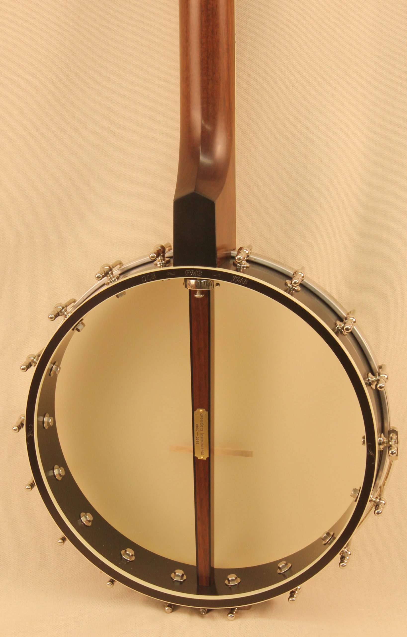 037 - Engraved 12" Thin Rim Banjo - Seeders Instruments