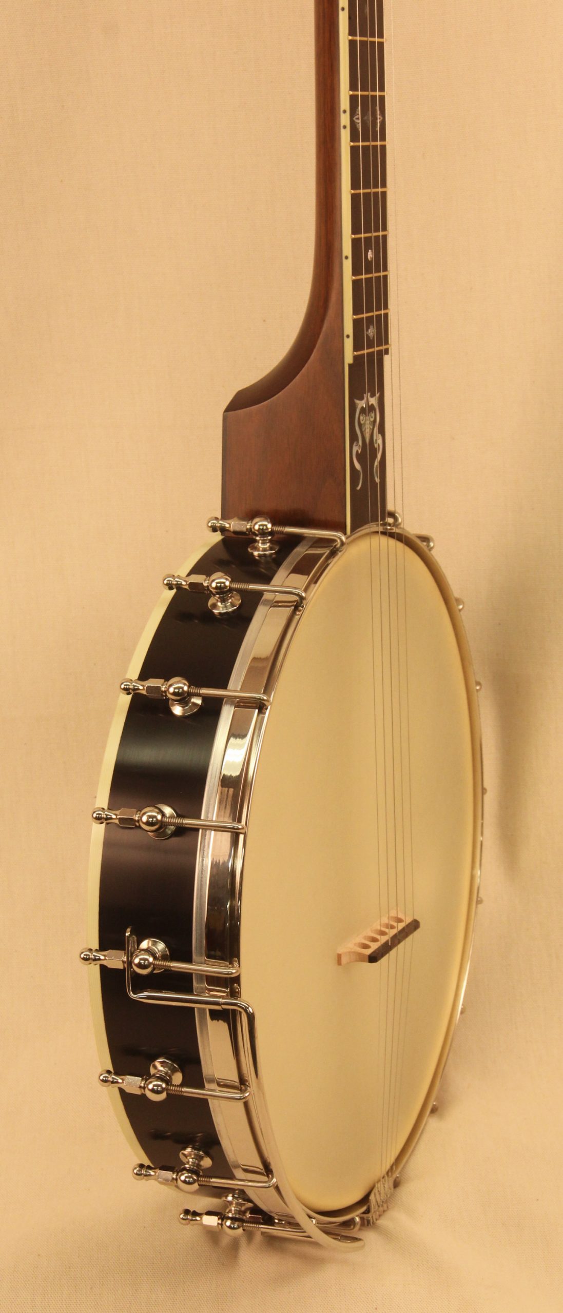 037 - Engraved 12" Thin Rim Banjo - Seeders Instruments
