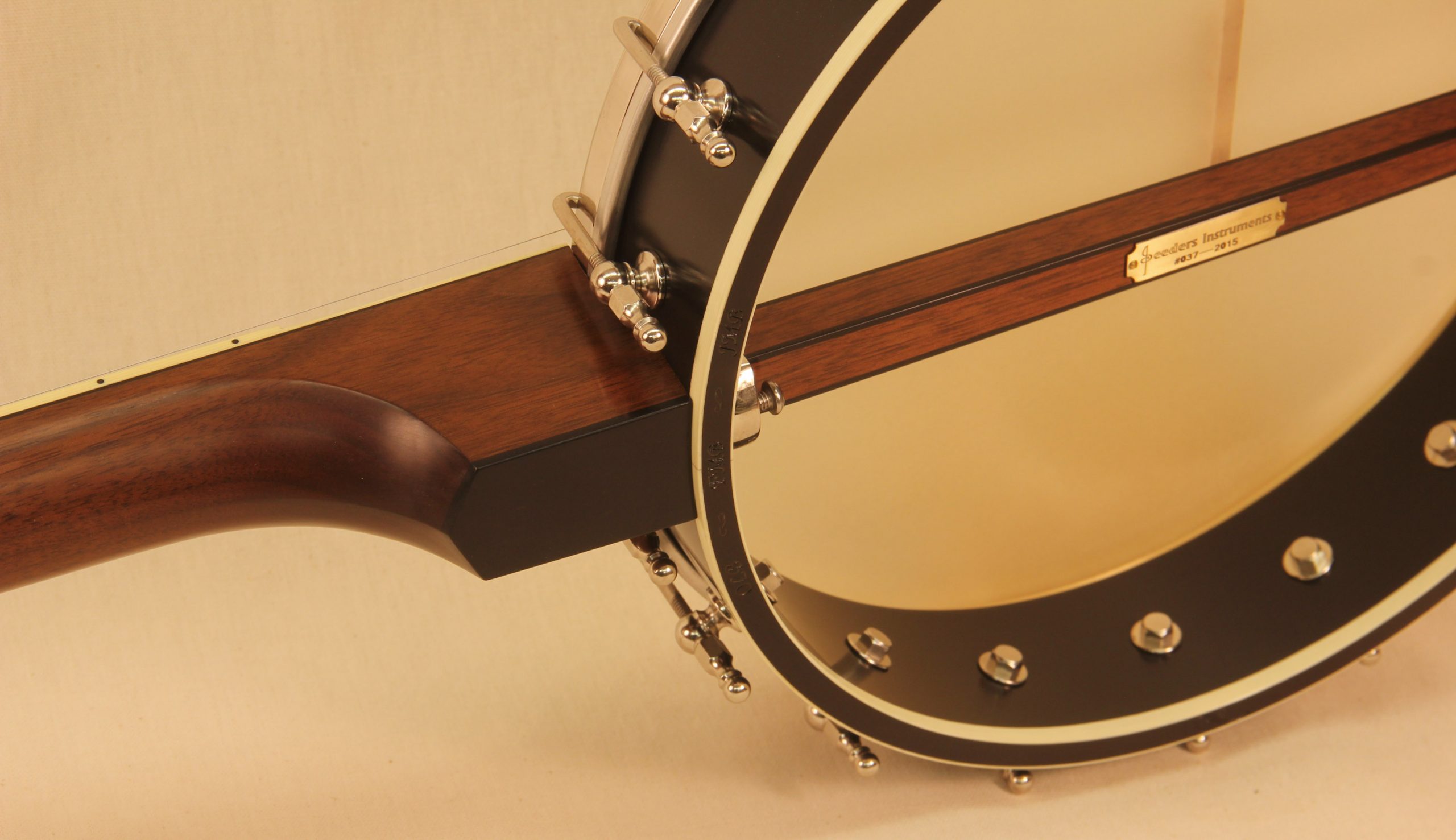 037 - Engraved 12" Thin Rim Banjo - Seeders Instruments