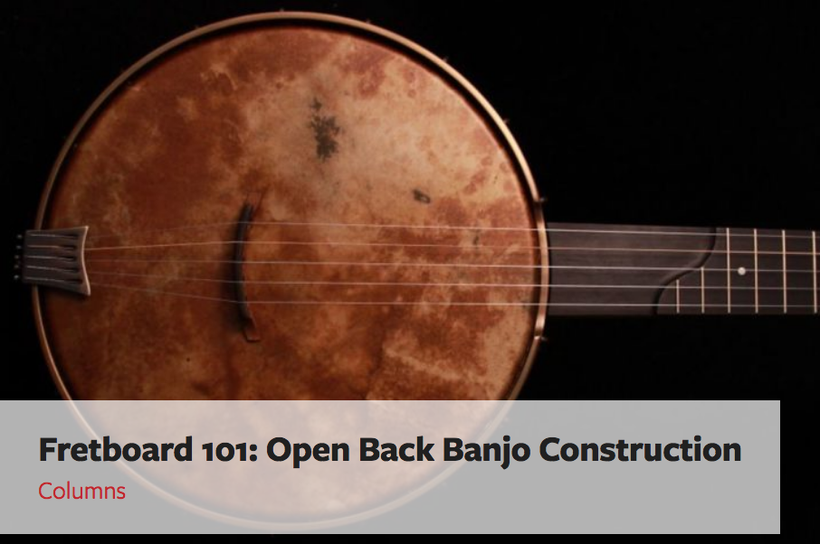 Open Back Banjo Construction - Seeders Instruments